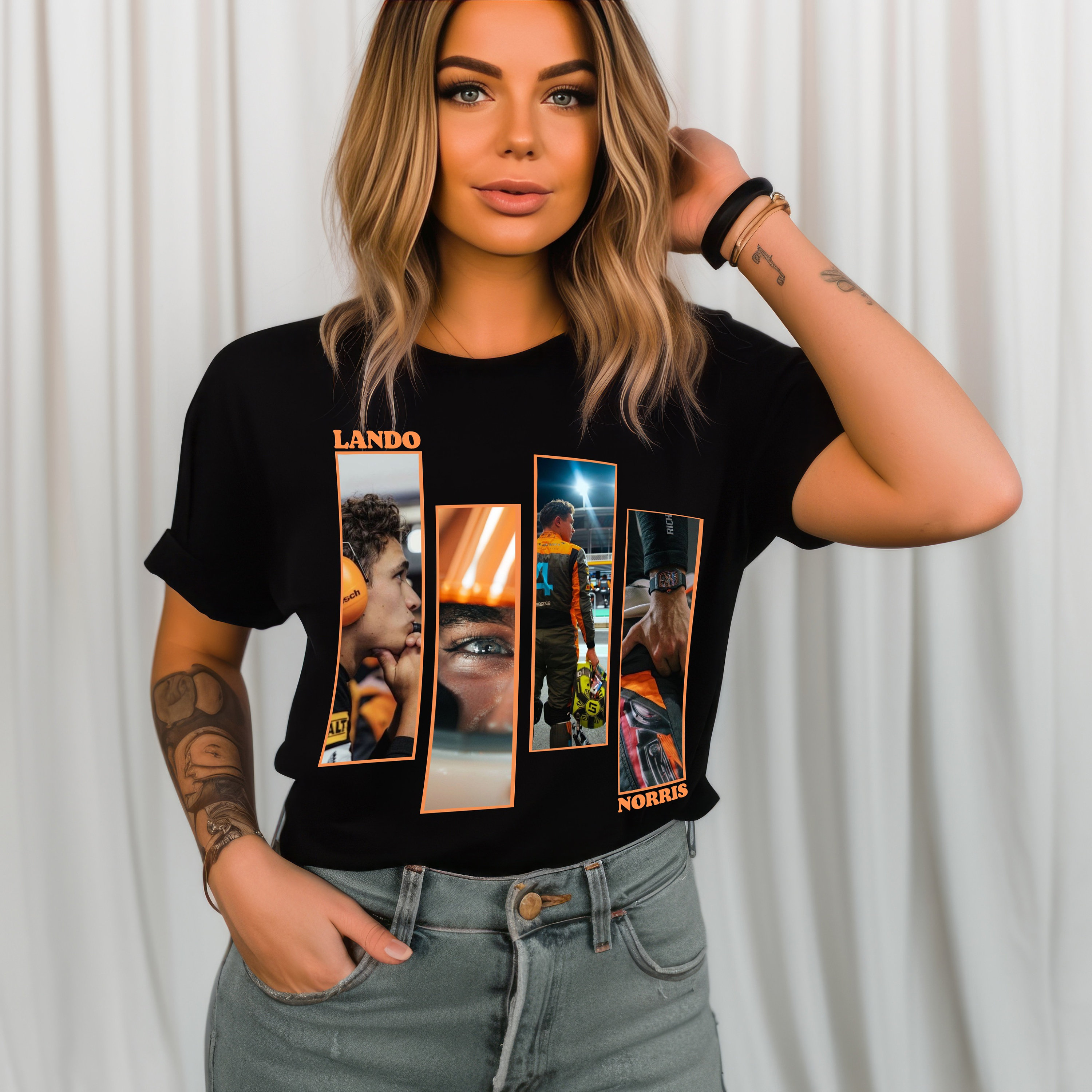 Lando Norris T Shirt Details Mclaren Racing T-shirt F1 Fan Merch - Etsy