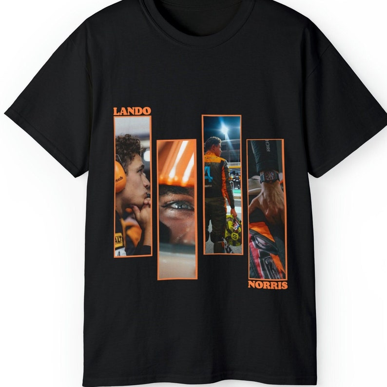 Lando Norris T Shirt Details Mclaren Racing T-shirt F1 Fan Merch - Etsy