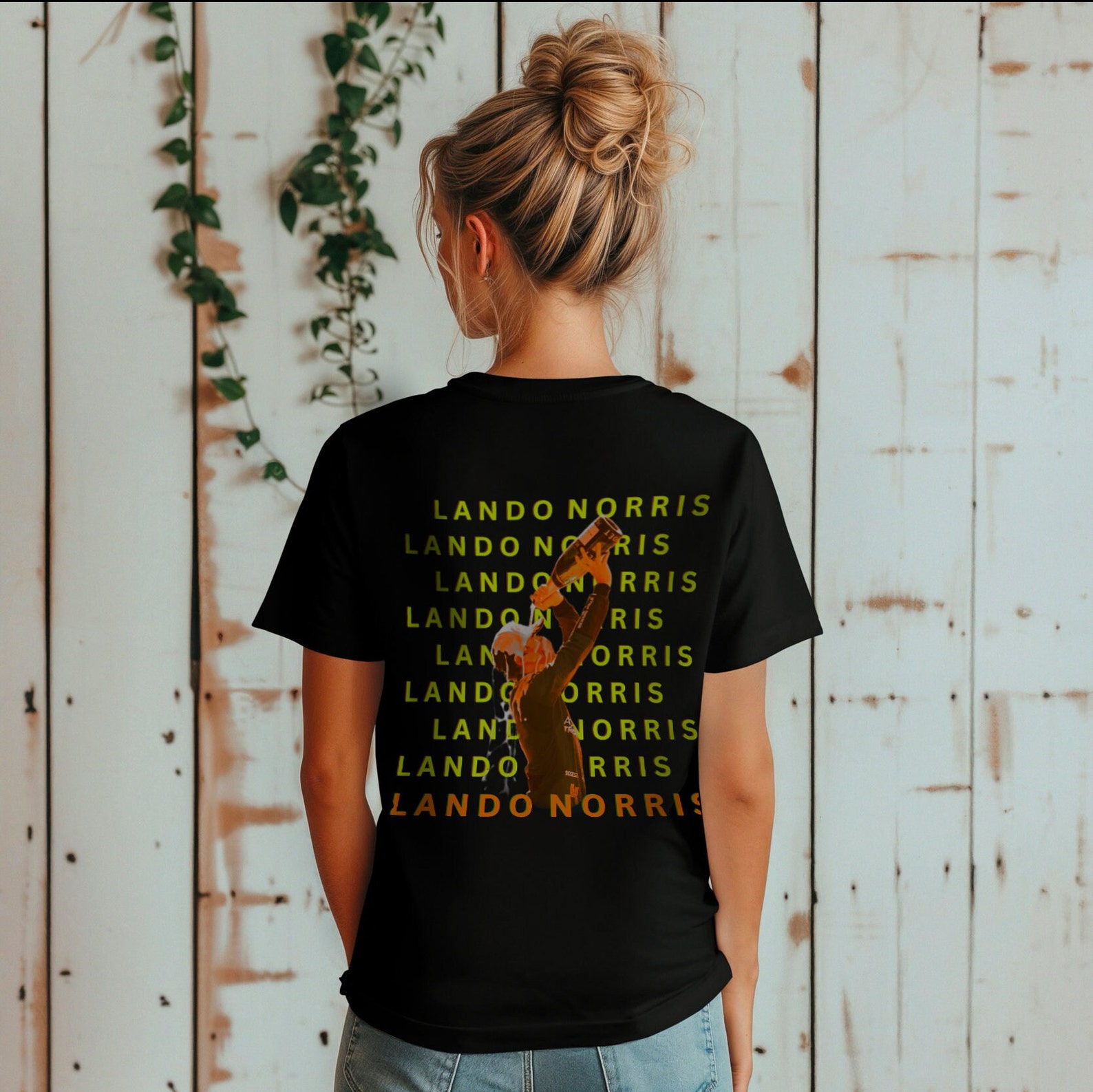 Lando Norris Mclaren F1 T-shirt | Neon Graphic Racing Apparel - Etsy