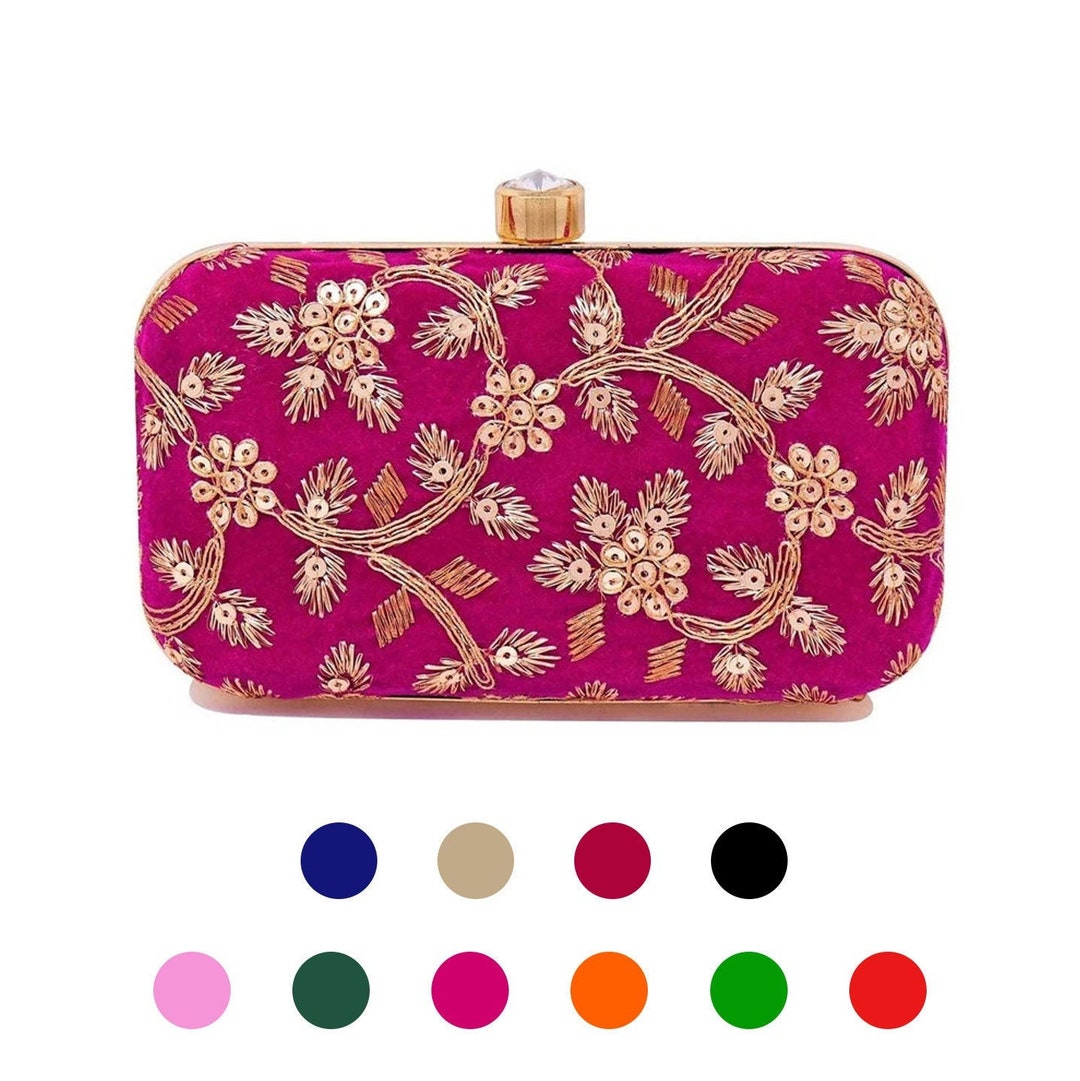 CLOSING SALE Party Clutch Perfect for All Occasion Embroided Clutch ...