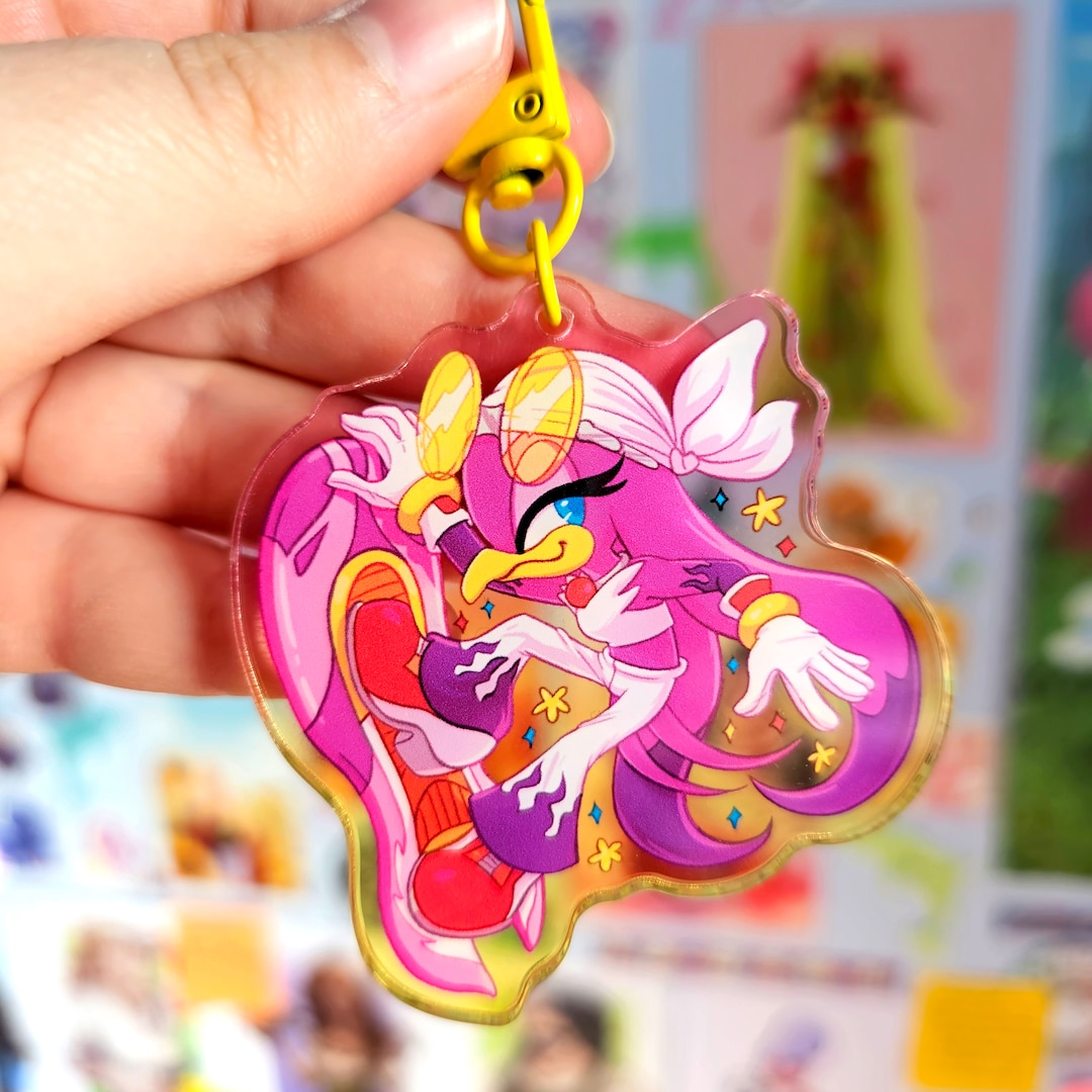 Wave the Swallow Babylon Rogues Colourful Gradient Acrylic Keychain ...