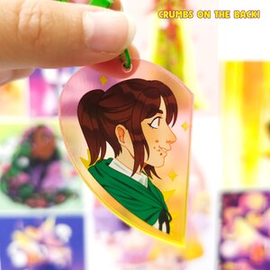 AOT SNK Anime Titan Ship Heart Colourful Keychain Charms - Etsy