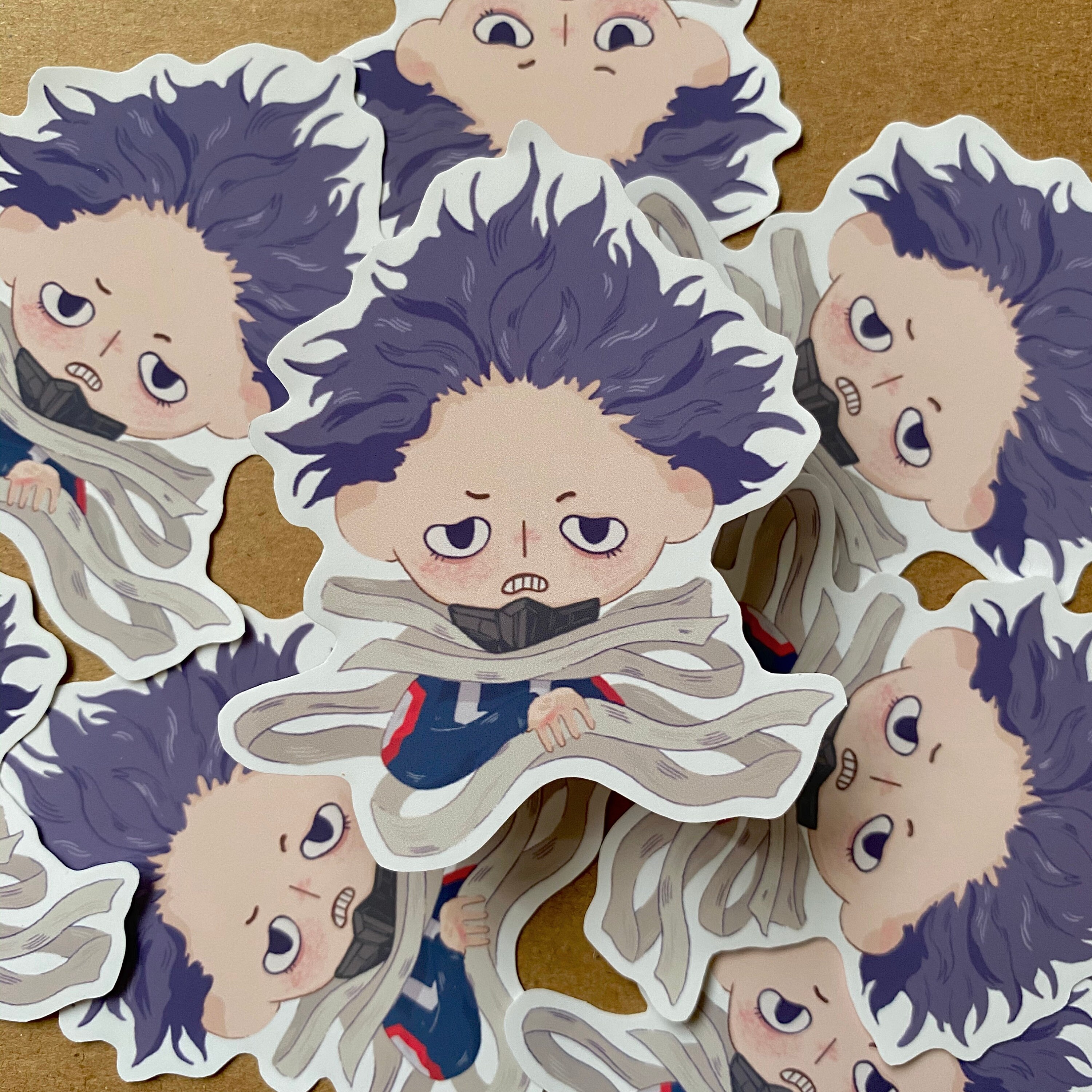 Stickers Paper BNHA Shinsou Hitoshi Vinyl Sticker etna.com.pe
