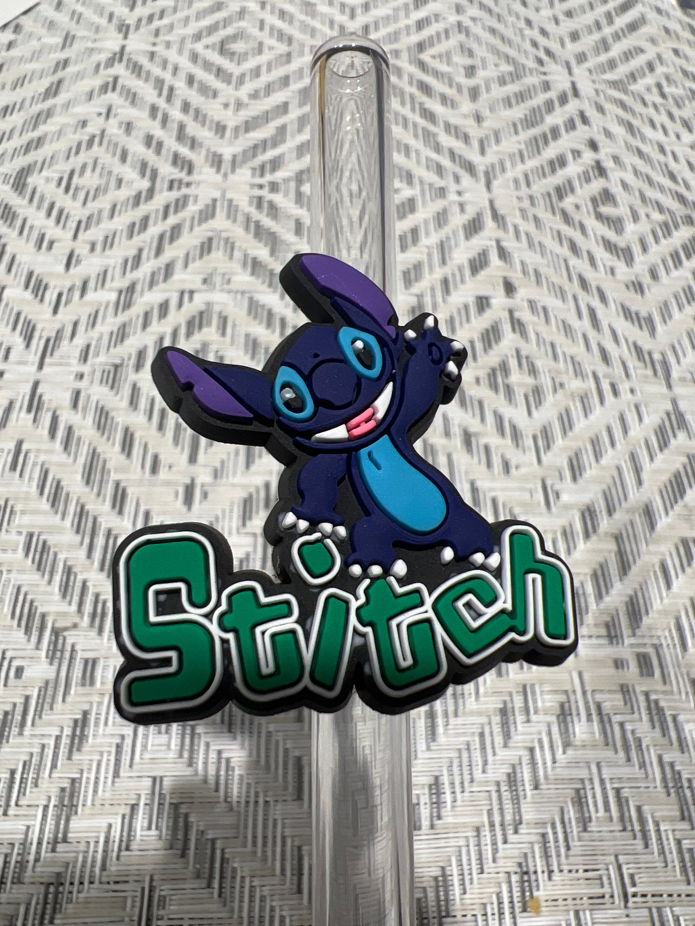 Lilo & Stitch Straw Topper: Glass or Plastic Straws - Etsy