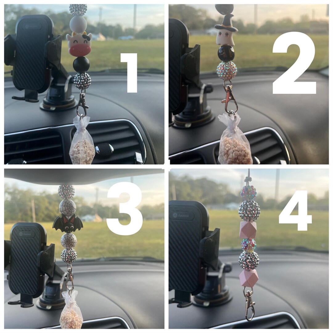 Car Accessory|sachet Mirror Hanger|car Freshie|scented Oil Fibers! - Etsy