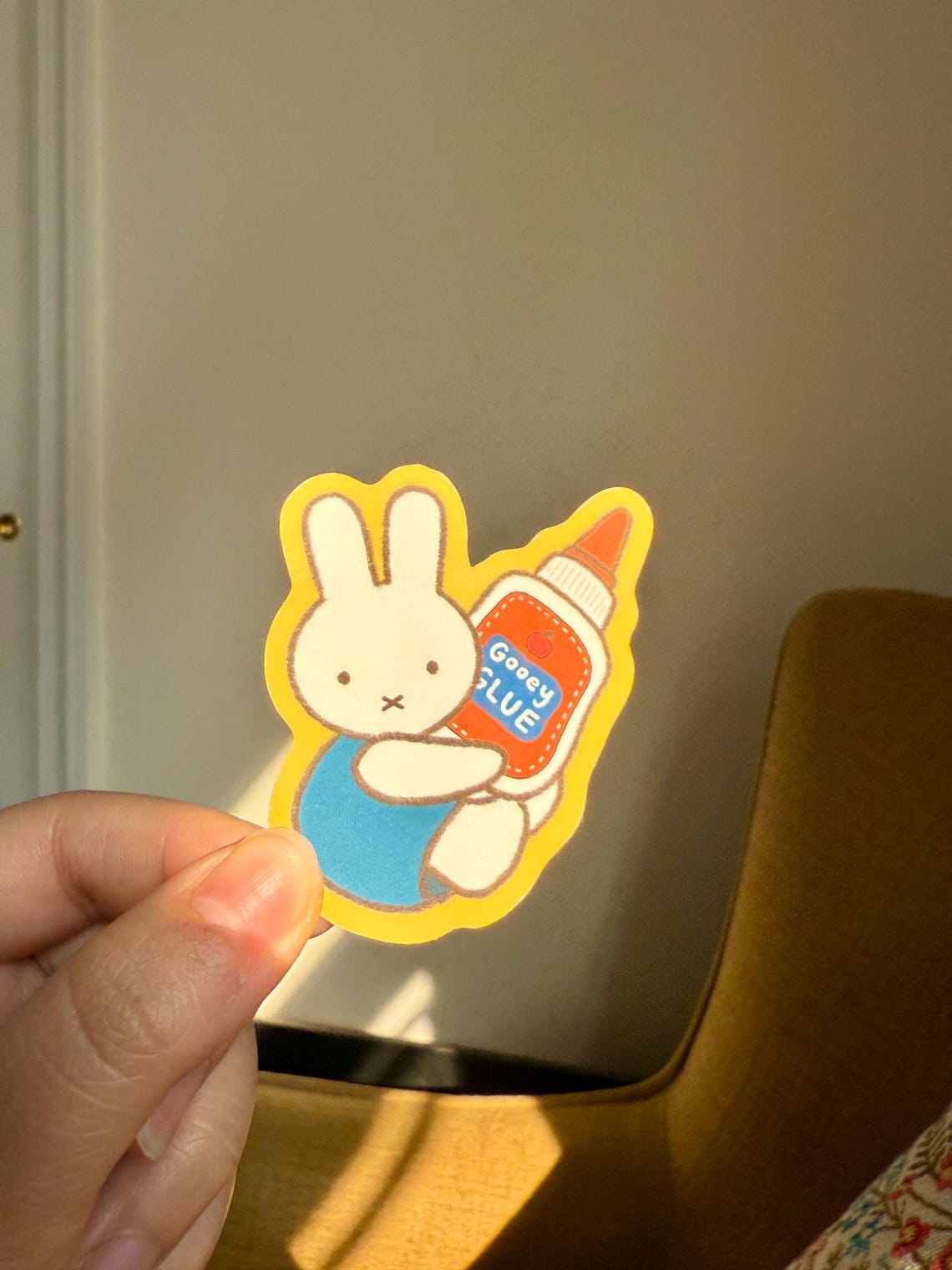 Handmade Miffy Bunny Matte Sticker, Journal Planner Decal - Etsy