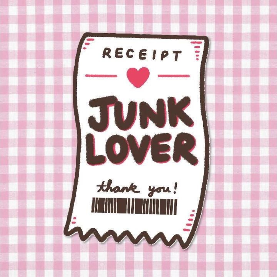 Handmade Junk Journal Sticker, Receipt, Coquette Sticker - Etsy