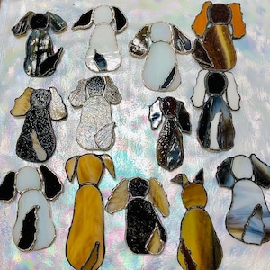 PET DOG CUSTOM Stained Glass Window Decor Sun Catcher ( Free Shipping ...