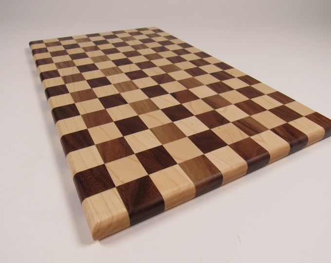 Checker Cutting Board Checker Board Cutting Board Serving | Etsy