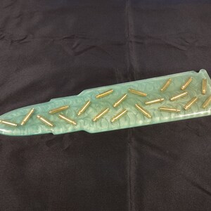 Epoxy Bullet Charcuterie Board, Epoxy Board, Charcuterie Board, Bullet ...