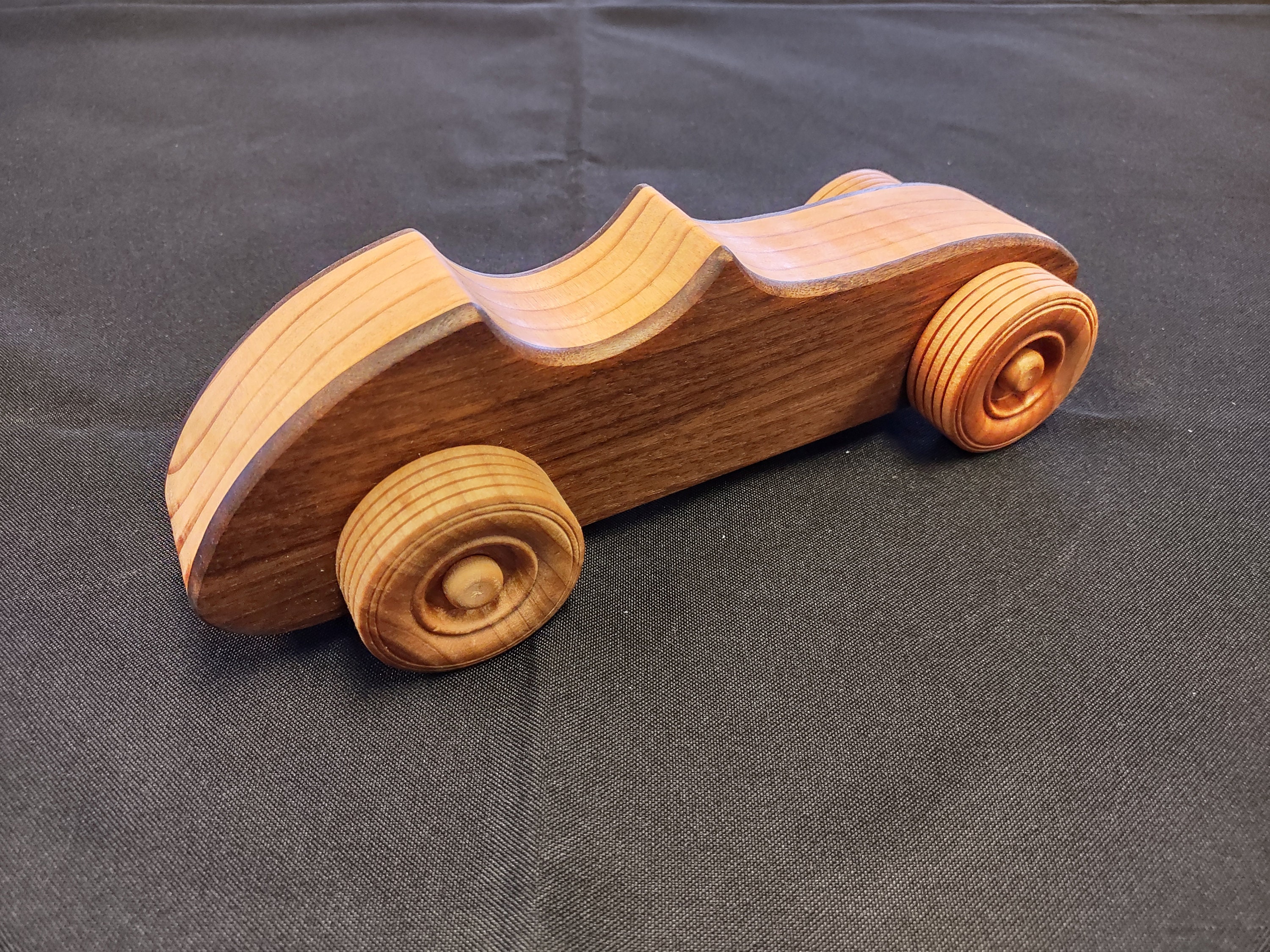 Wooden Toy Race Car - Etsy