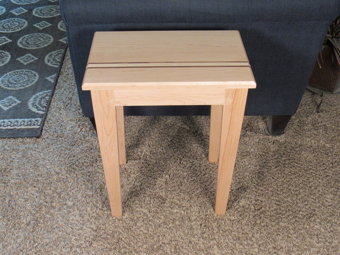 Maple Side Table - Etsy