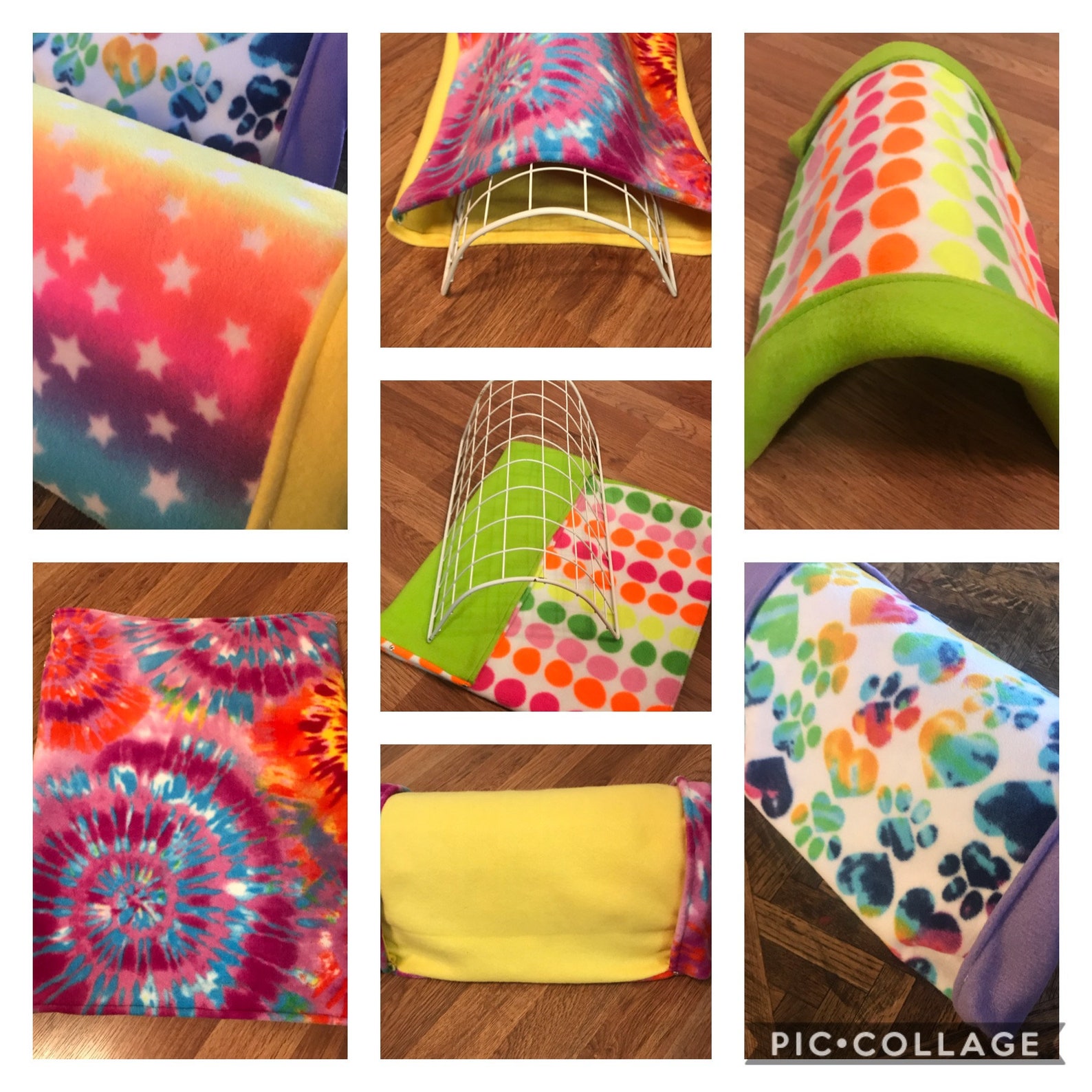Custom Fleece Tunnel Cover With Grid - Etsy