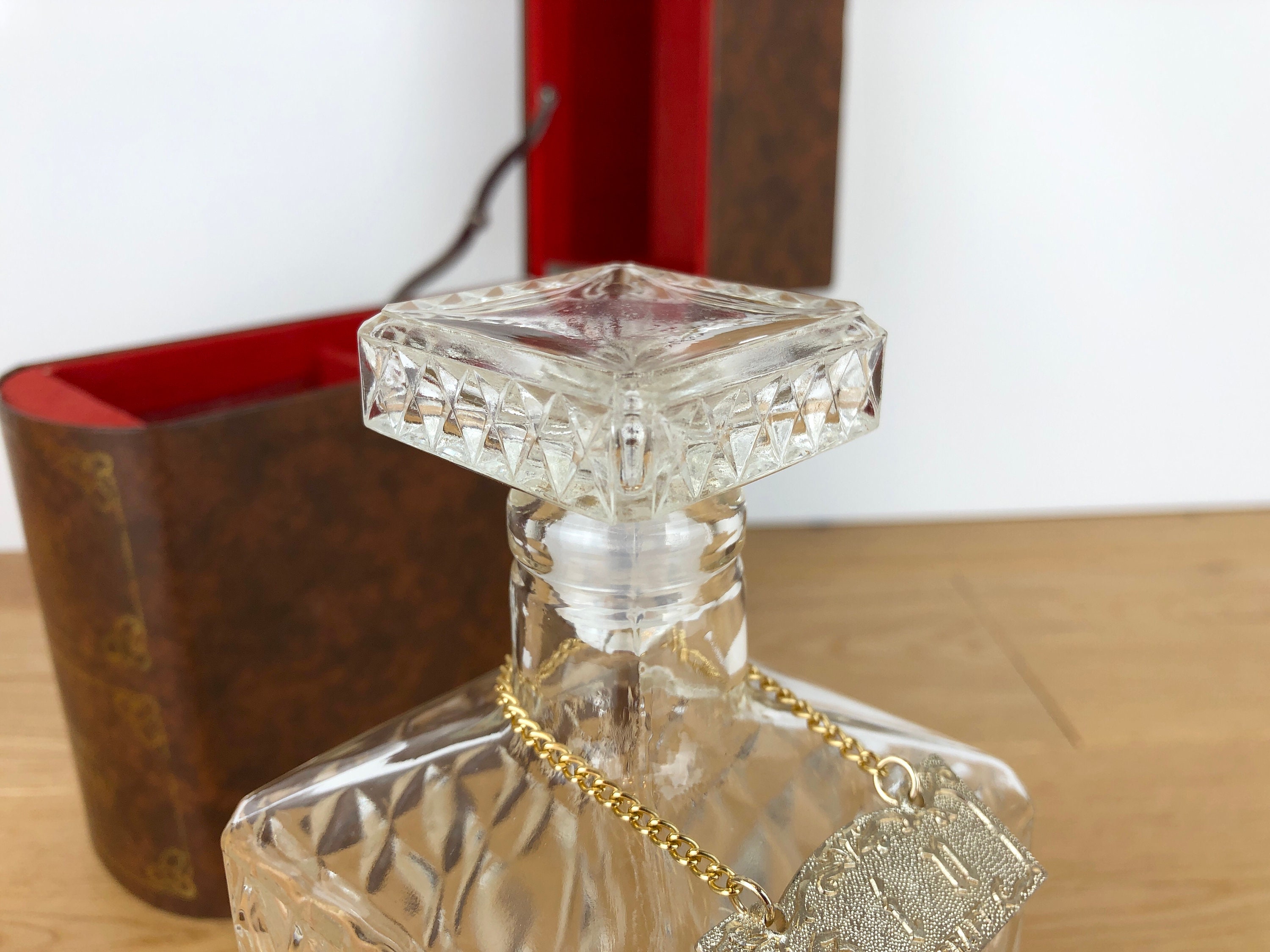 Vintage Book Bar Decanter Set History Book Box Hidden - Etsy