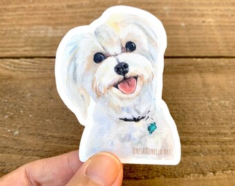 Maltese Decal - Etsy