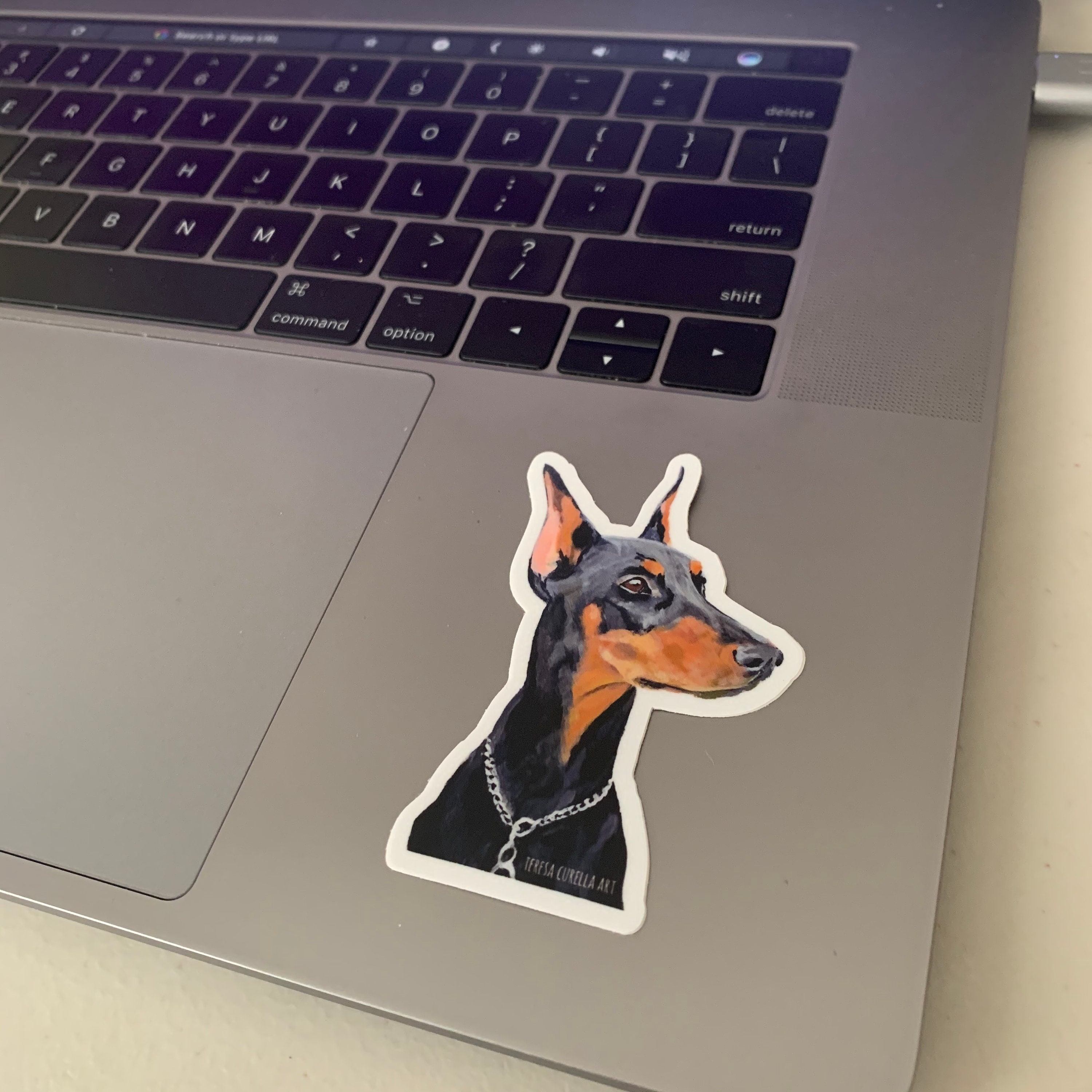 Doberman Sticker Doberman Sticker Set Doberman Sticker | Etsy