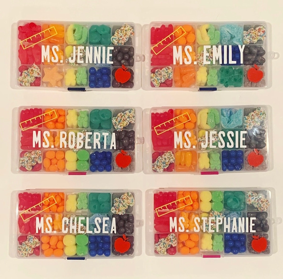 Mini Compartment Candy Box - Etsy