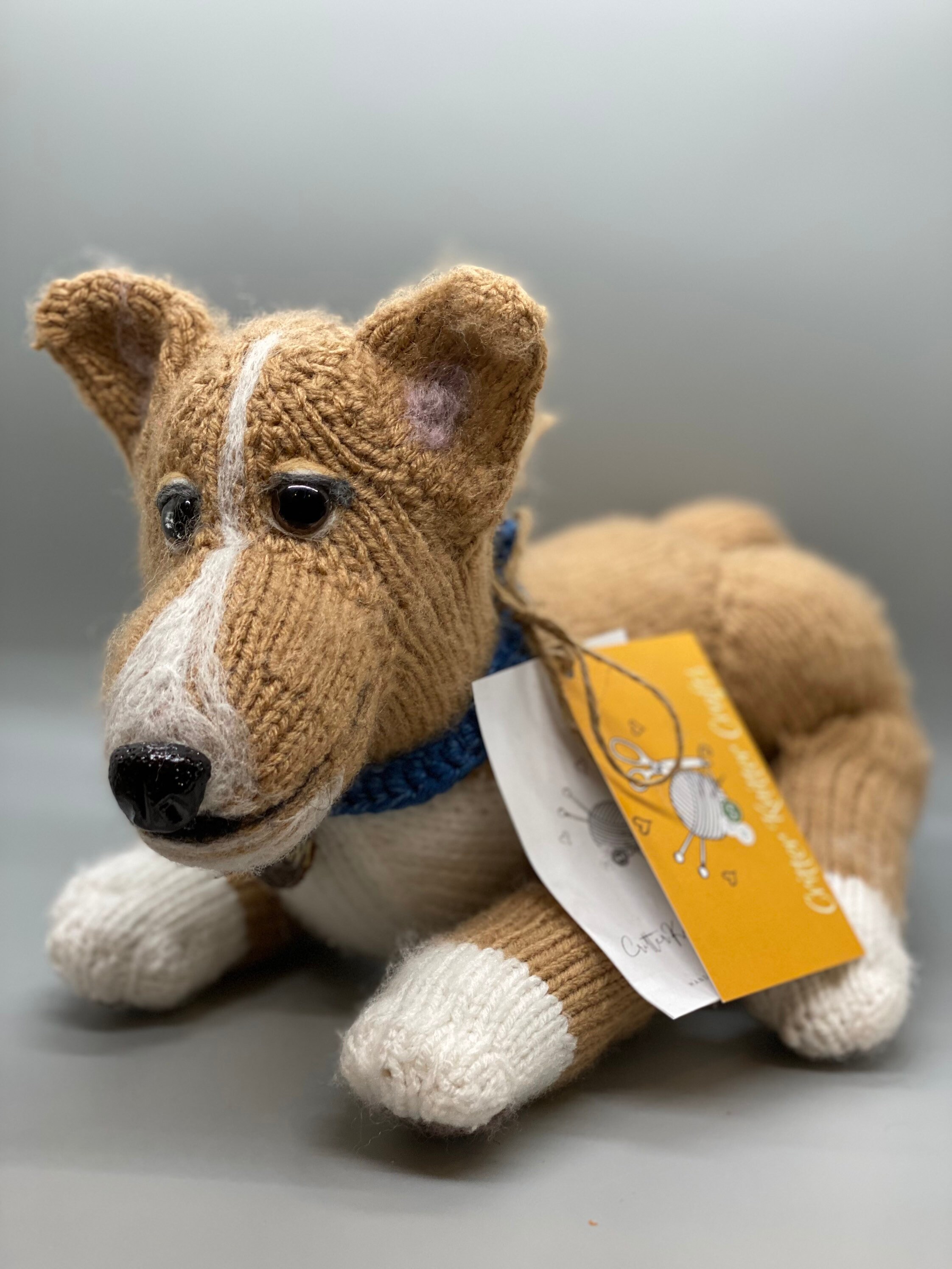 Corgi Knitting Pattern, Corgi Pup, Knit Pattern, Corgi Amigurumi, Dog ...