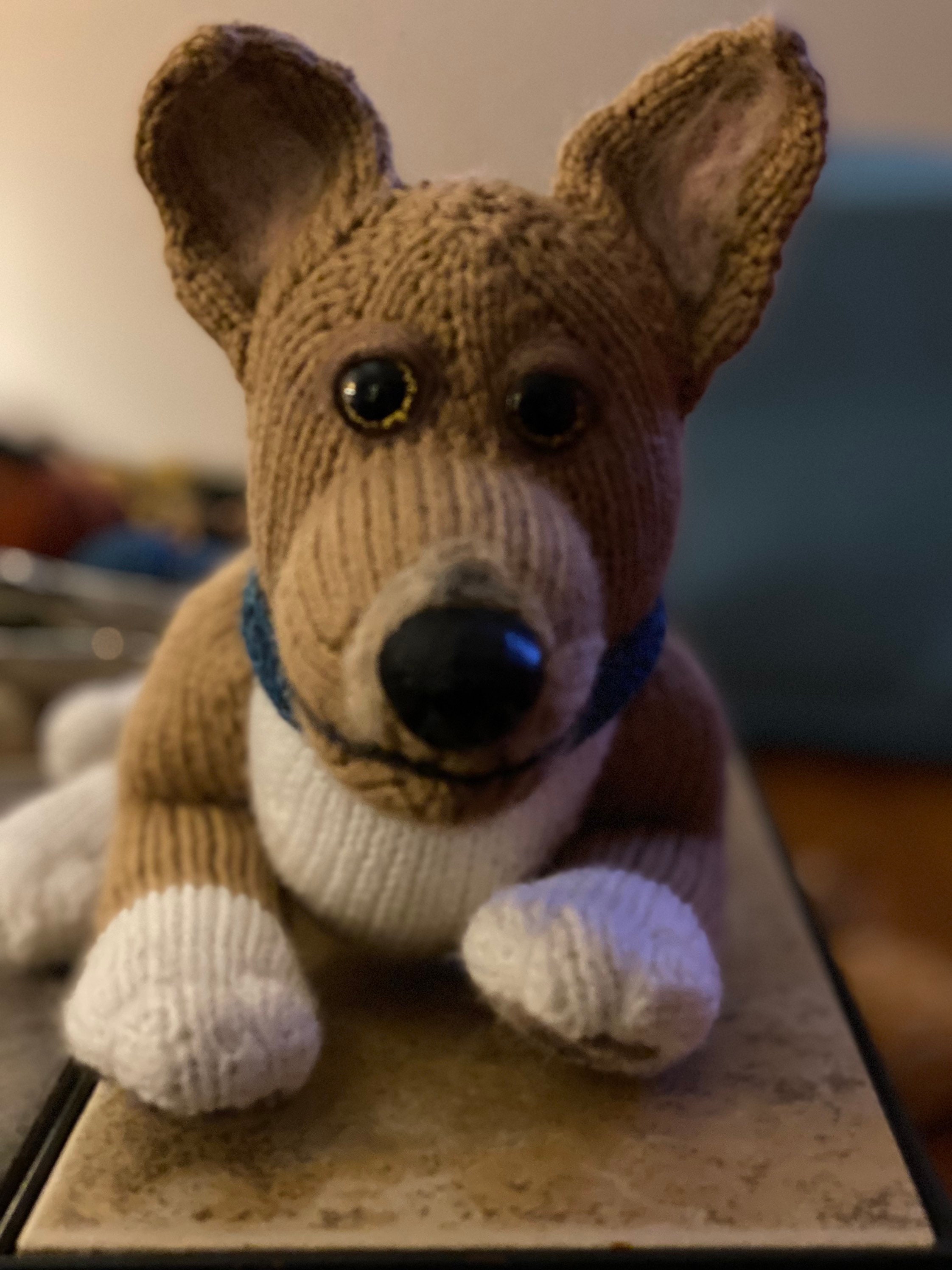 Corgi Knitting Pattern, Corgi Pup, Knit Pattern, Corgi Amigurumi, Dog ...