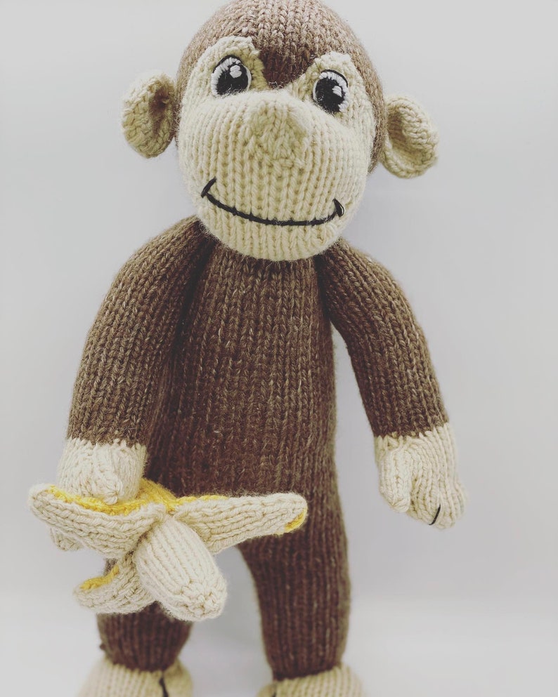Monkey Knitting Pattern, Monkey Amigurumi, Monkey Pattern - Etsy