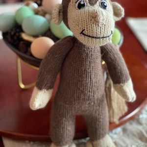 Monkey Knitting Pattern, Monkey Amigurumi, Monkey Pattern - Etsy