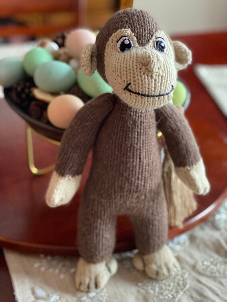 Monkey Knitting Pattern, Monkey Amigurumi, Monkey Pattern - Etsy