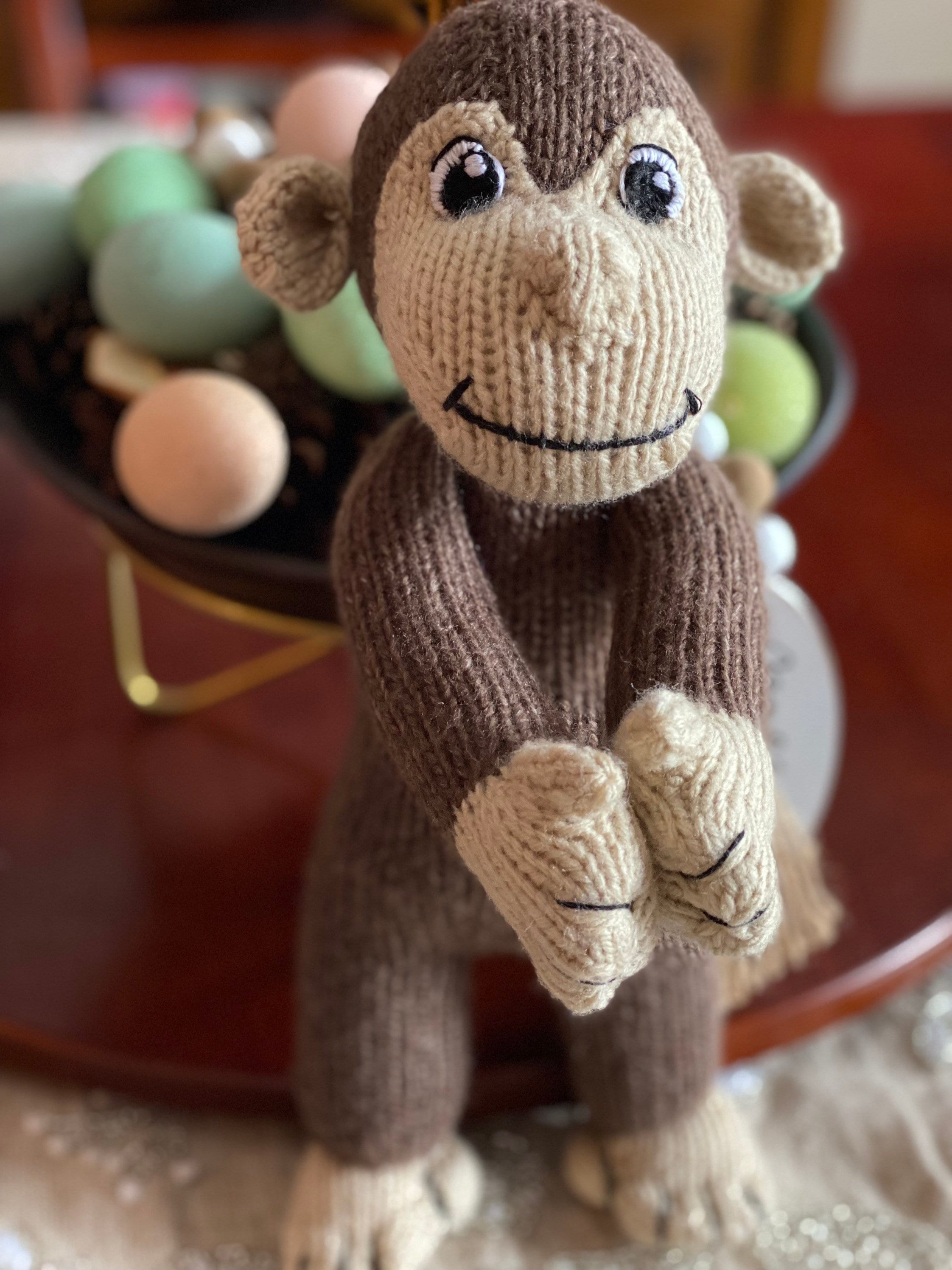 Monkey Knitting Pattern, Monkey Amigurumi, Monkey Pattern - Etsy