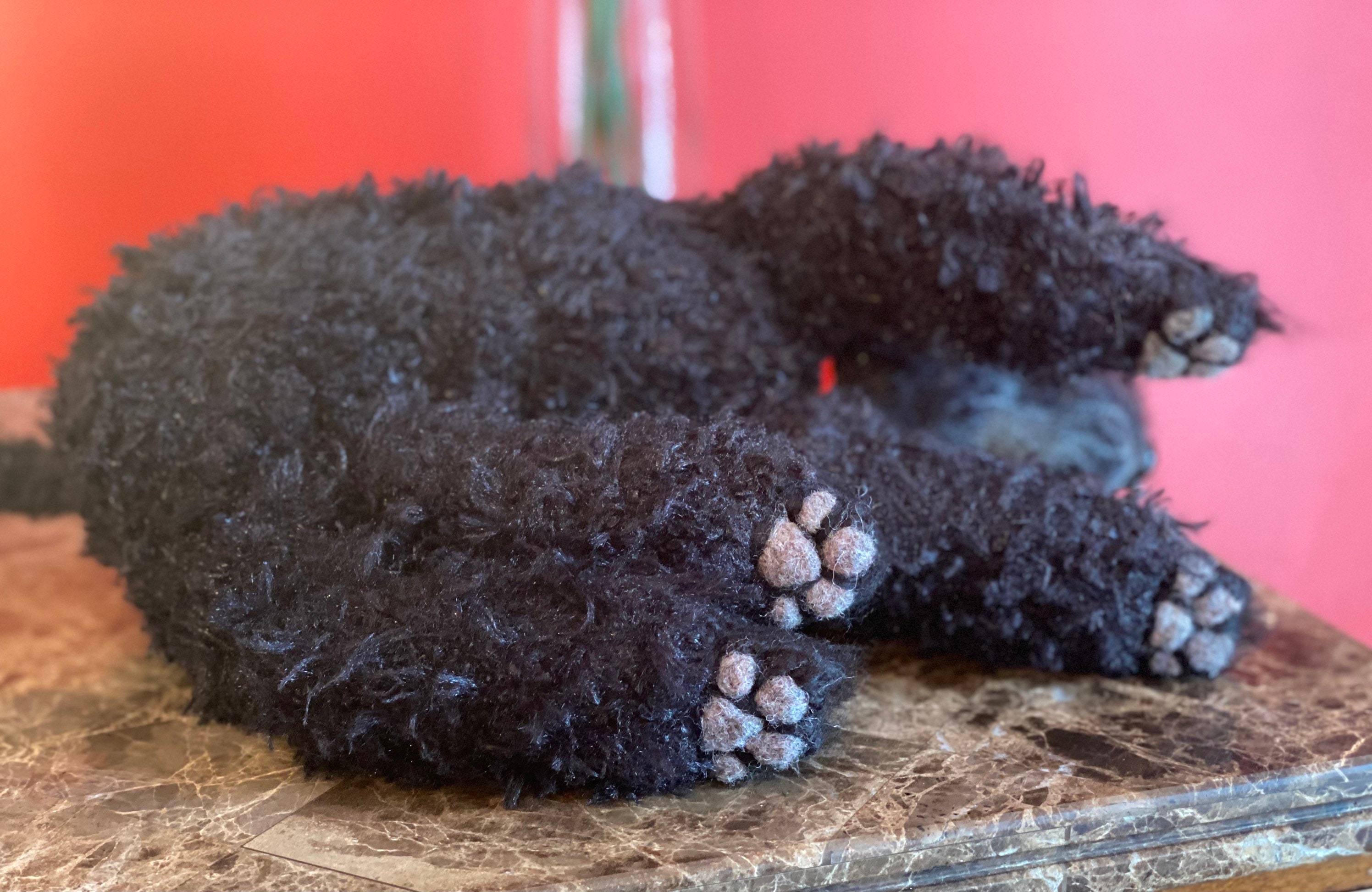 Poodle Knitting Pattern Stuffed Poodle Knit Poodle Stuffed - Etsy