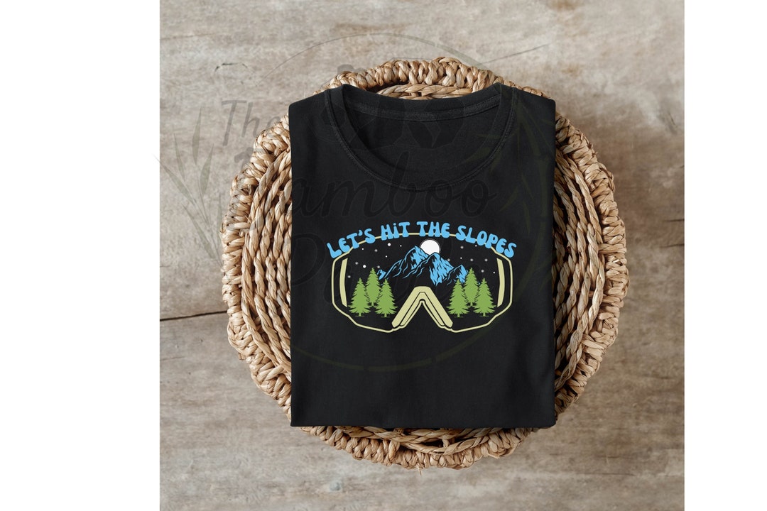 Lets Hit the Slopes Svg, Snowboarding Svg, Snow Season Svg, Winter Svg ...