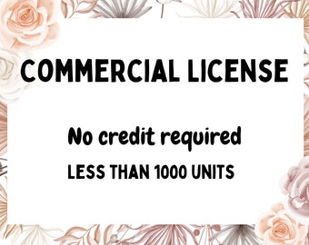 SVG Files Commercial License, Clipart Commercial Use, No Crediting ...