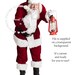 Santa Digital Backdrop, Santa Digital, Santa Overlay, Digital Santa ...