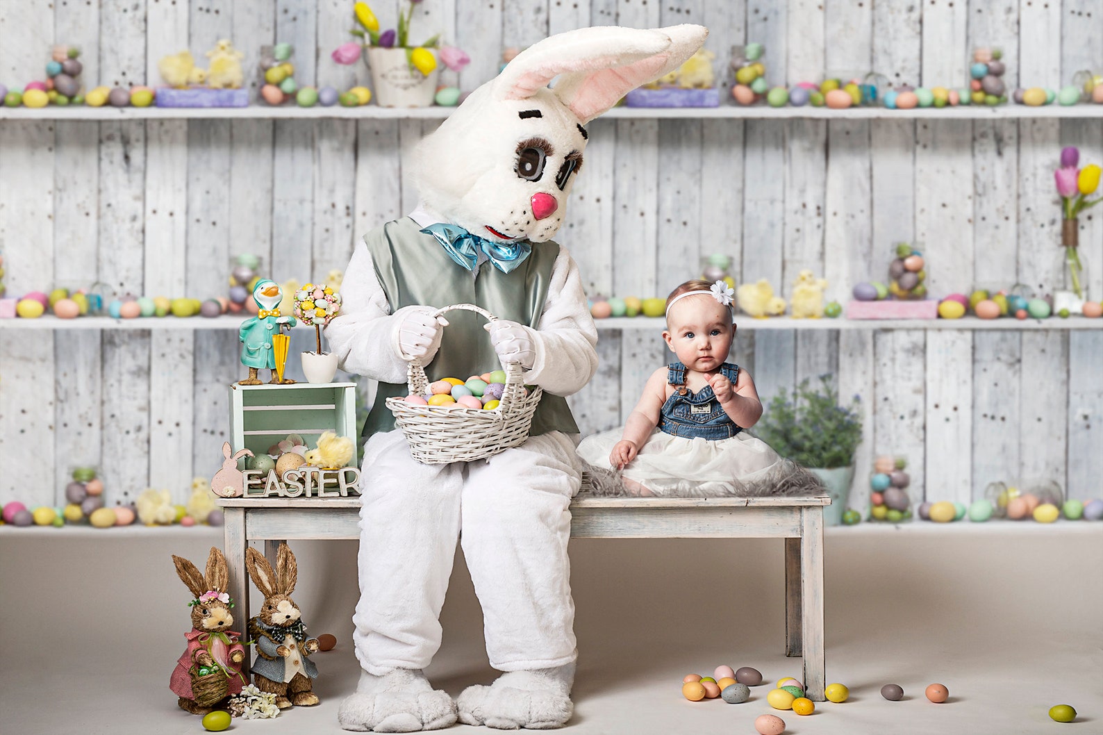 Easter Bunny Easter Bunny Backdrop Easter Backdrop Easter - Etsy