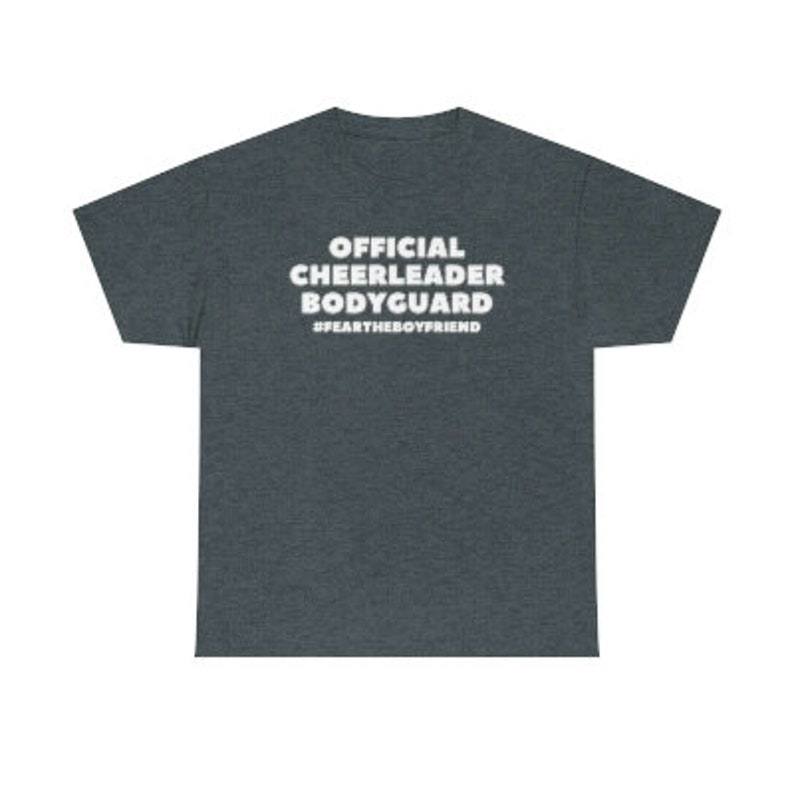 Official Cheerleader Bodyguard Boyfriend T Shirt Your Choice - Etsy