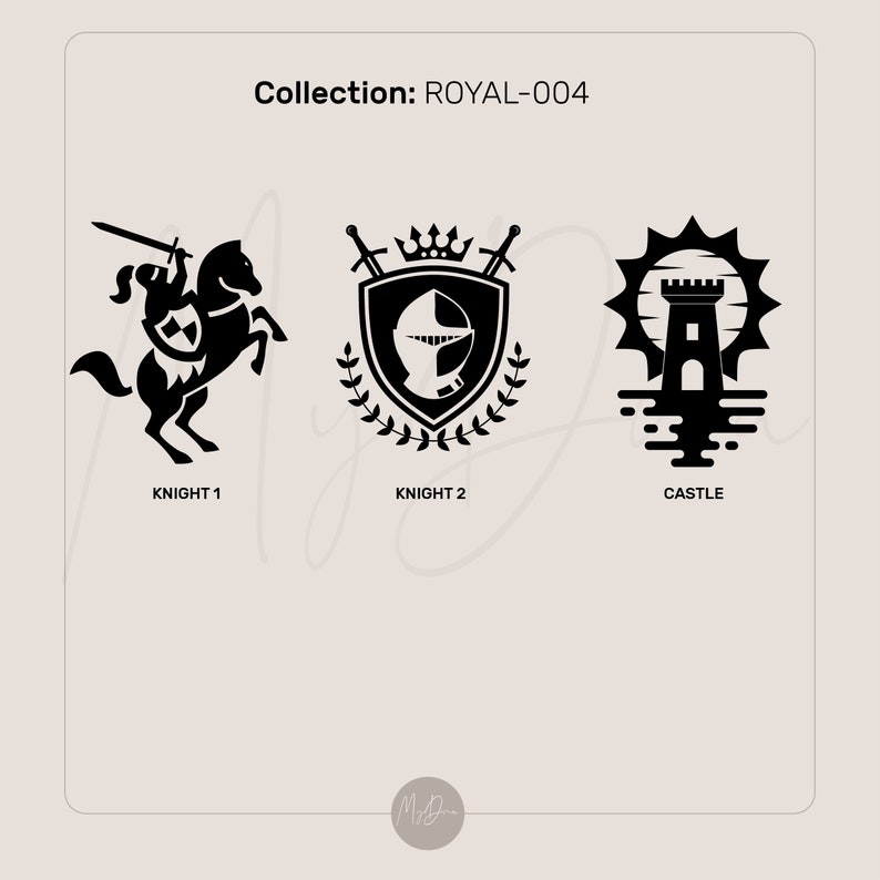 Engraved Knight Signet Ring · 14k Gold Knight Ring · Heraldic Ring ...