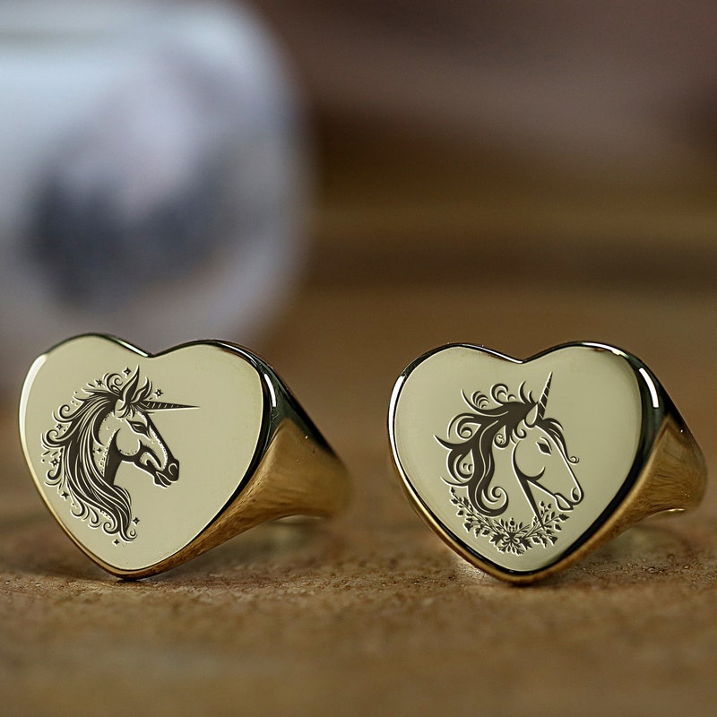 Unicorn Ring - Etsy