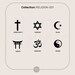 Islam Symbol Ring · Gold Signet Islam Ring · Engraved Crescent and Star ...