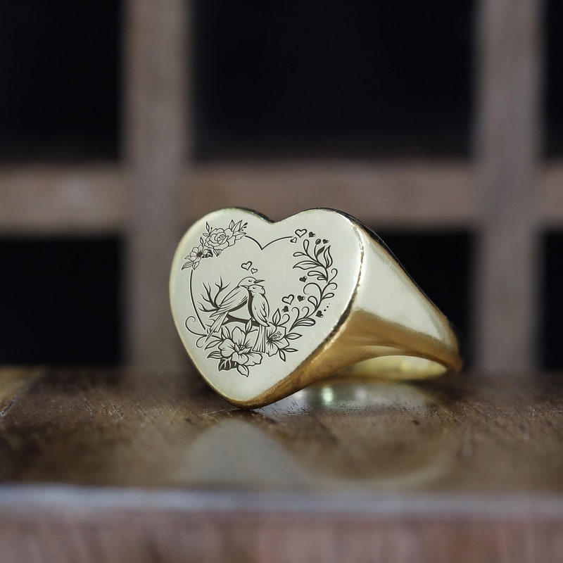Bird Ring - Etsy