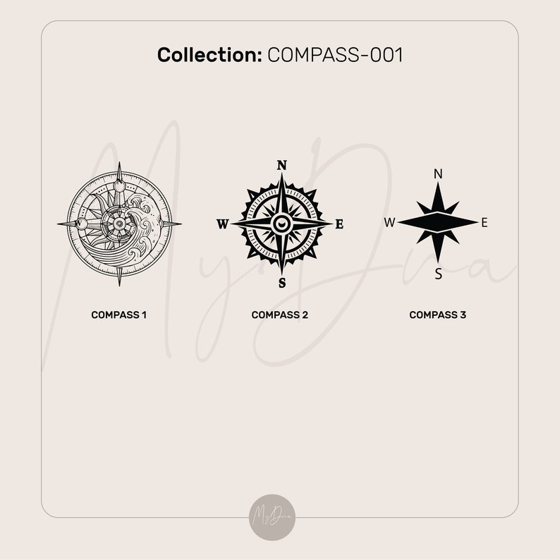 Compass Signet Ring · Engraved Compass Ring · Travelers Ring · Unisex ...