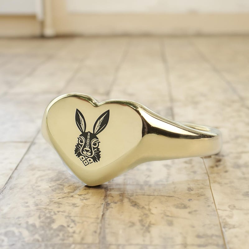 Bunny Ring - Etsy