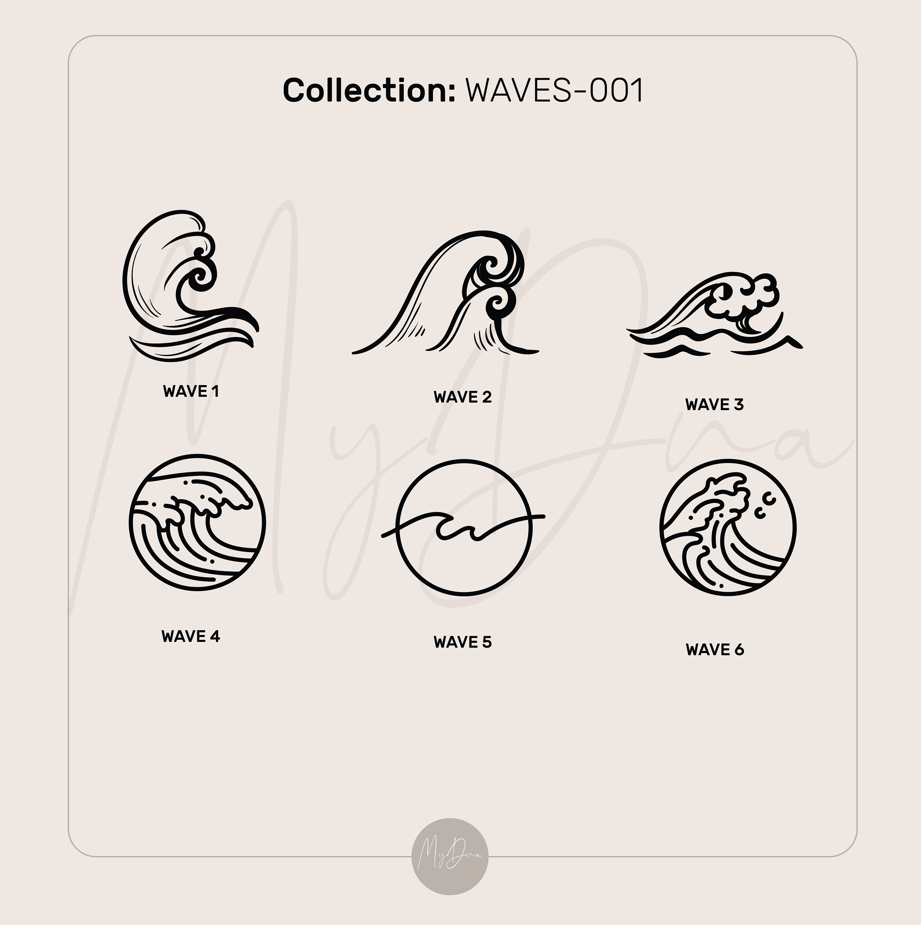 Gold Wave Signet Ring · Engraved Wave Ring · Unisex Ring · Japanese ...