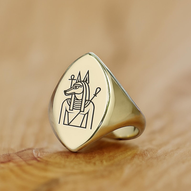 Anubis Ring - Etsy