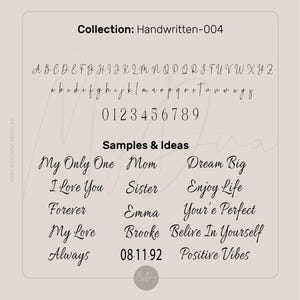 Delicate Open Cuff Bracelet · Custom Handwritten Bracelet ...