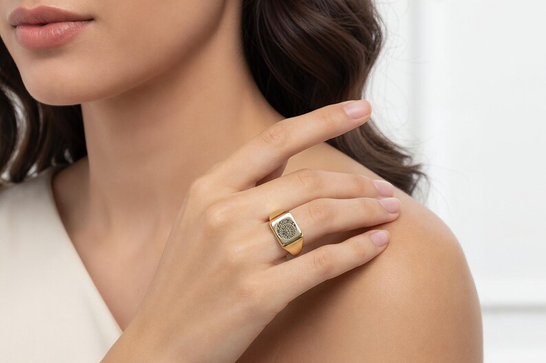 14k Gold Samoan Symbol Ring · Polynesian Ring · Heritage Ring · Samoa ...
