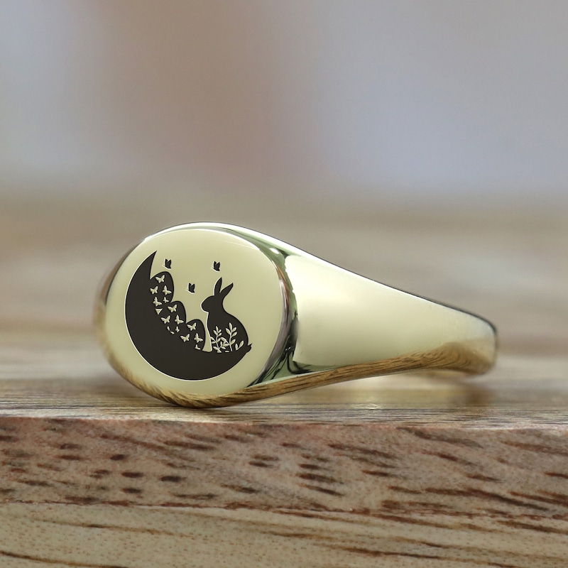 Bunny Ring - Etsy
