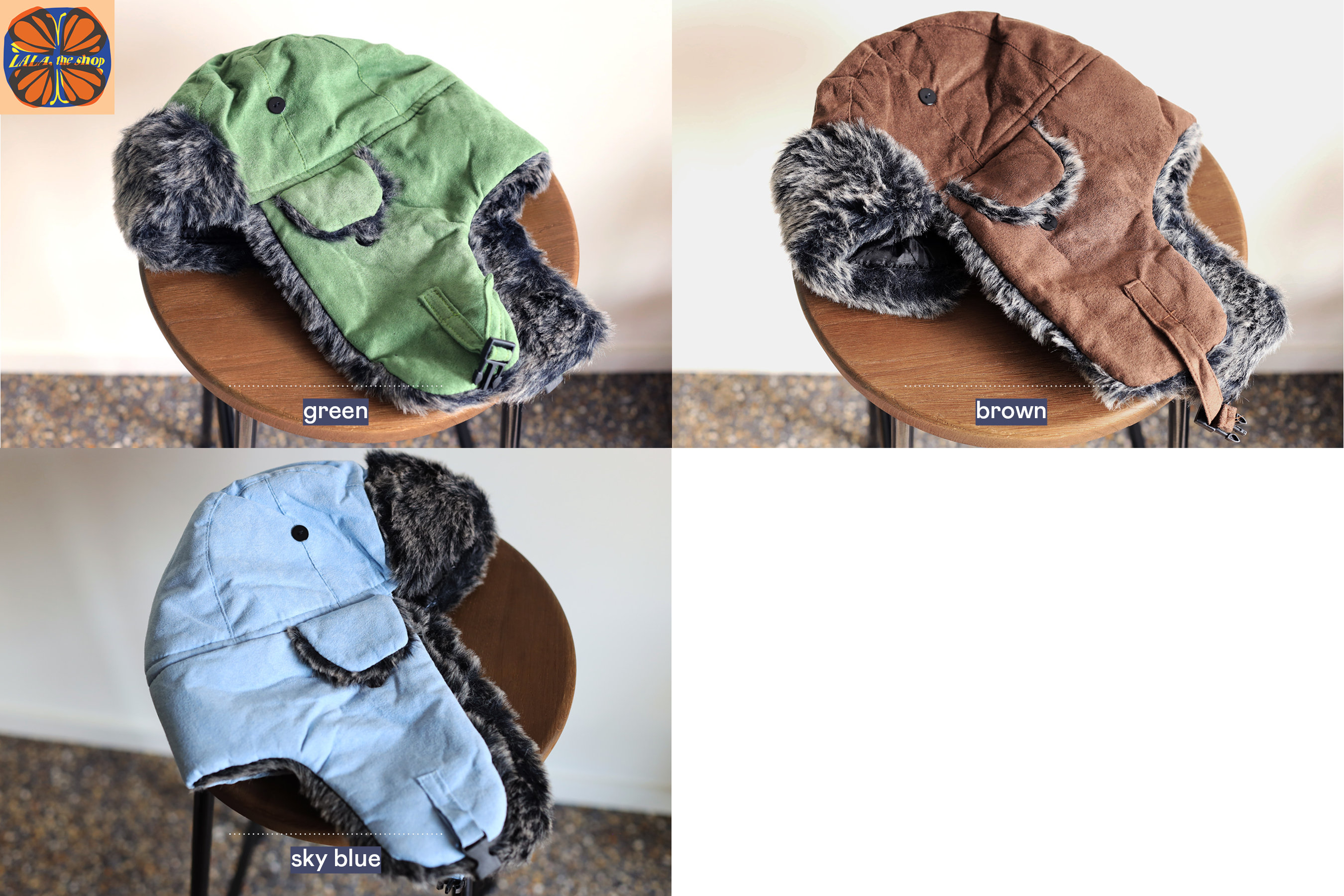 Winter Trooper Hat: Plaid Trapper Bomber With Faux Fur Earflap - Etsy