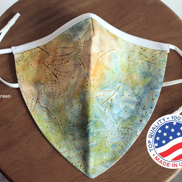 Bandana Face Mask With Ear Loops - Etsy