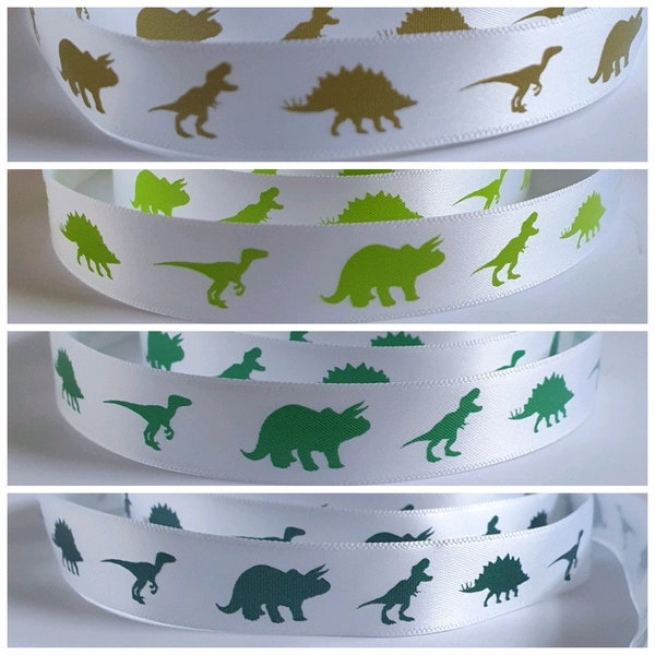 Dinosaur Ribbon - Etsy