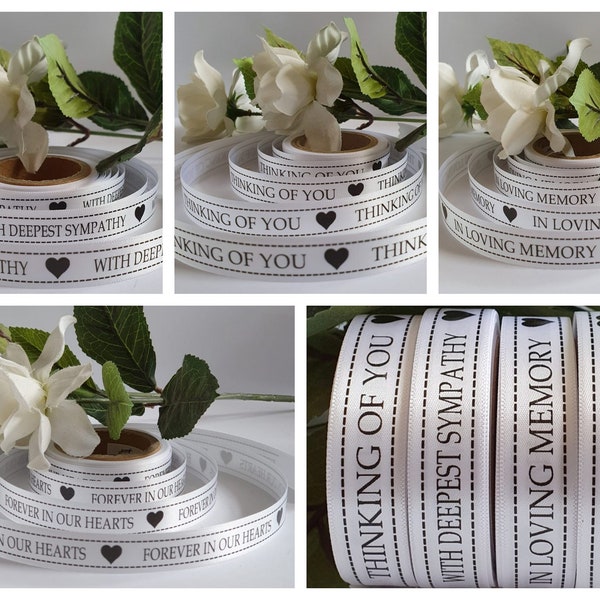 Funeral Ribbons - Etsy