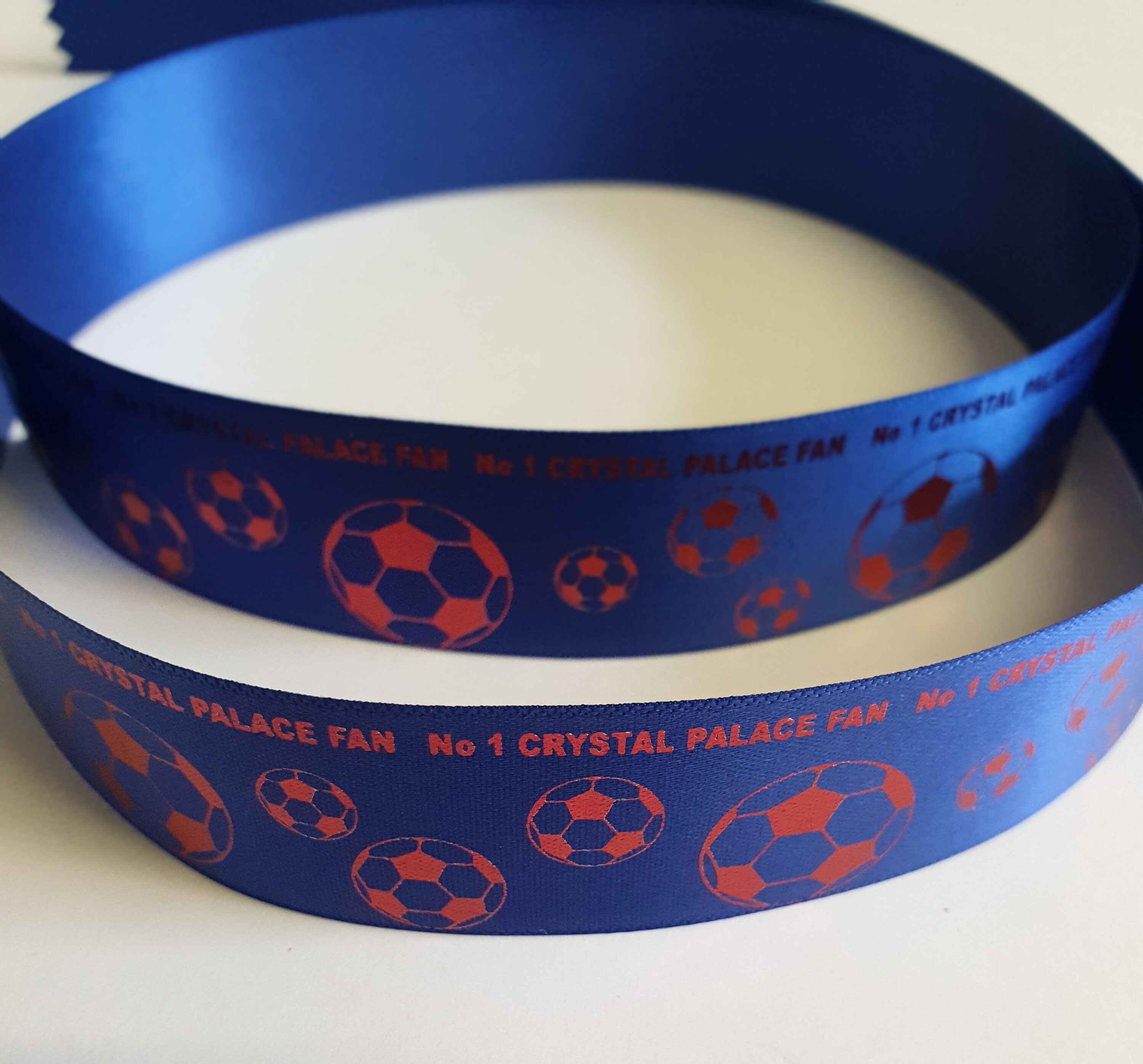 No 1 Football Fan Ribbon premier League - Etsy UK