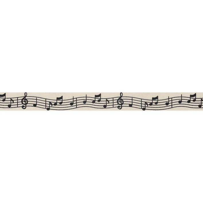 Music Notes Ribbon 20mm X 1 Metre - Etsy UK